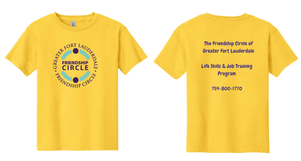 FC T-Shirts Order Form – Friendship Circle FL